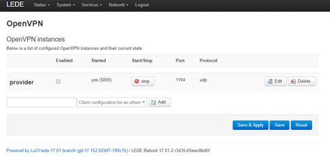Luci App Openvpn Cant Stop Openvpn Service It Restarts