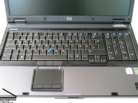 Review Hp Compaq W Notebook Notebookcheck Net Reviews