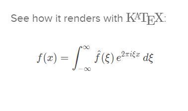 React Component Using Khan Academy S Katex Library React Component Using Khan Academy S Katex Library