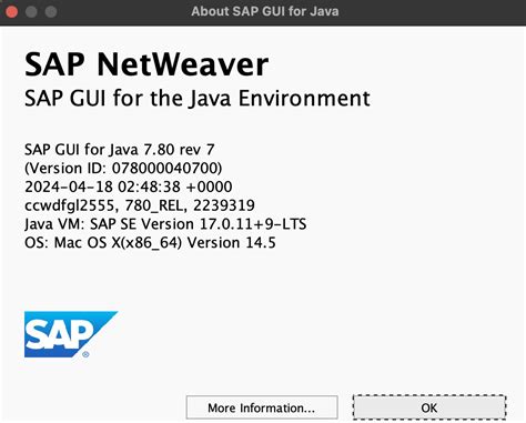 external it knowledge instructions for macos manual deployment of sap gui for java