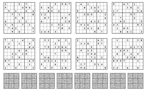 Sudoku Game Set With Answers Simple Vector Design 28251812 Vector Art At Vecteezy