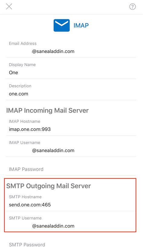 Sanebox Outlook Ios Finding Your Outgoing Smtp Settings
