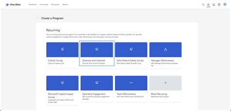 viva glint 다양성 및 포용 설문 조사 프로그램 microsoft learn