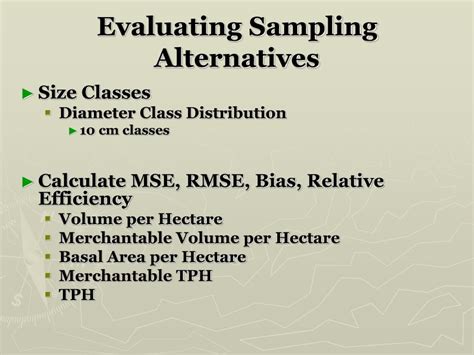 PPT Evaluation Of Sampling Alternatives To Quantify Stand Structure In Riparian Areas Of