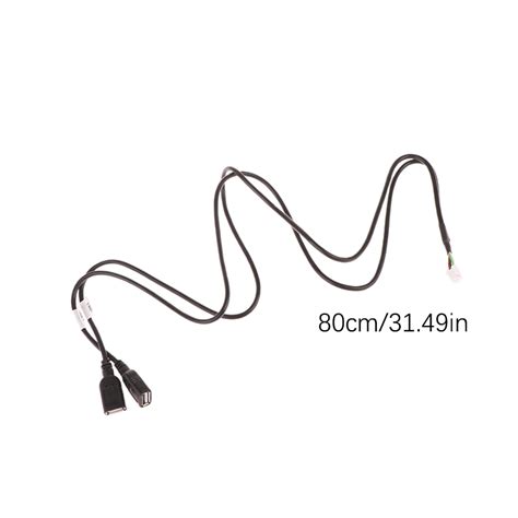6 Pin Dual Usb Interface Cable Adapter For Android Radio Navigation