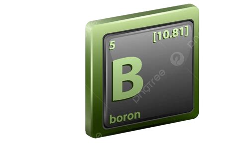 Exploring Boron Understanding Its Chemical Symbol Atomic Number And Atomic Mass Vector