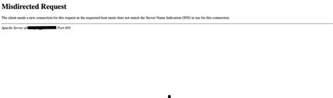 17th July 2025 Fixing The Misdirected Request” Error On Plesk After Recent Apache Update