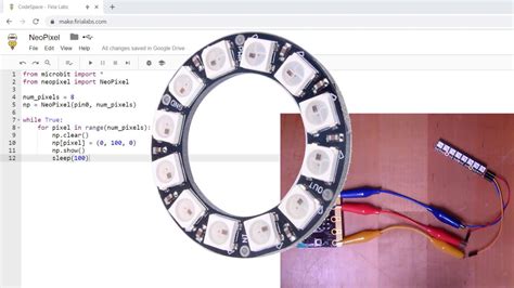Neopixels With Python And The Micro Bit YouTube