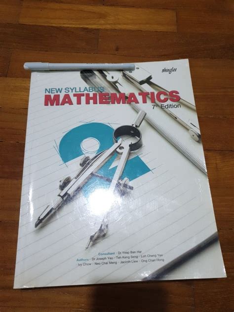 New Syllabus Mathematics 2 7th Edition Hobbies And Toys Books And Magazines Textbooks On Carousell