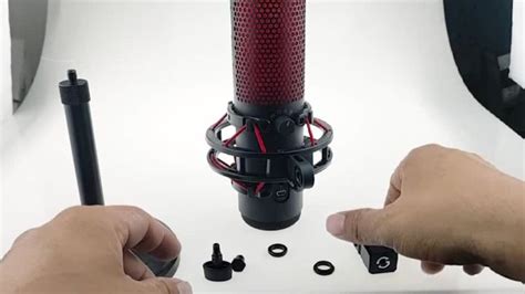 Lzd อะแดปเตอร์เมาท์ไมโครโฟนสำหรับ Hyperx Quadcast พร้อมอะแดปเตอร์สกรู38 หรือ14 และน็อตทำงาน