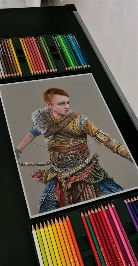 Fan Art God Of War Ragnarok Atreus R PS