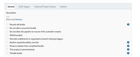 How To Parametrize Project Parameters In A Multi Branch Pipeline Ask A Question Jenkins