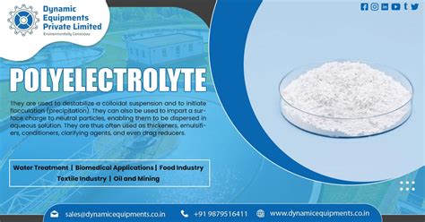 Polyelectrolyte Solutions Dynamic Equipments Pvt Ltd