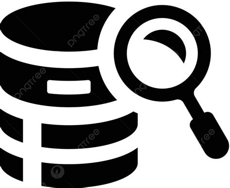 Search Database Icon Base Icon Illustrations Vector Base Icon Illustrations Png And Vector