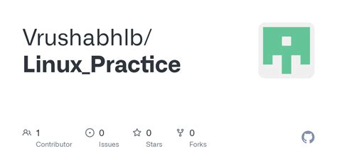 Github Vrushabhlblinuxpractice
