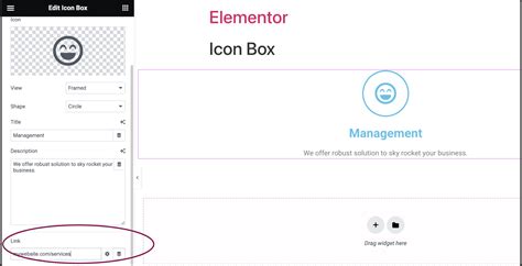 Icon Box Widget Elementor