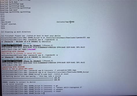 Tutorial How To Erase Iphone 5s On Ios 9 Without Updating If Passcode Locked Using Sshrd