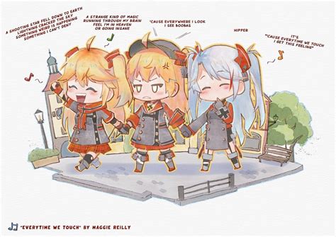 Prinz Eugen Admiral Hipper And Bluecher Azur Lane Drawn By Zeldin Danbooru