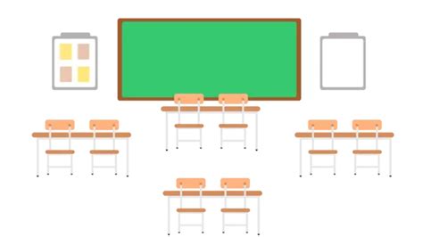 Empty Kindergarten Classroom Clipart