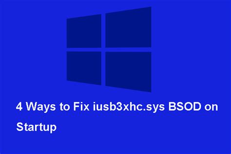 Intel Usb 3 0 Extensible Host Controller Driver Bsod Fix Likostronics