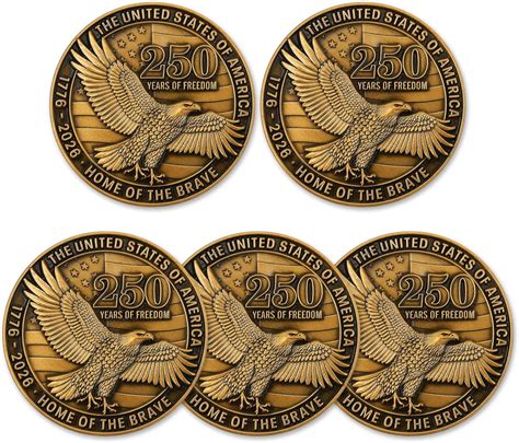 United States Of America 250th Anniversary Commemorative Coin Set
