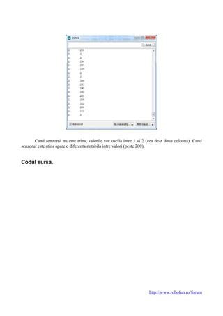 Arduino Capacitive Sensor Robofun PDF