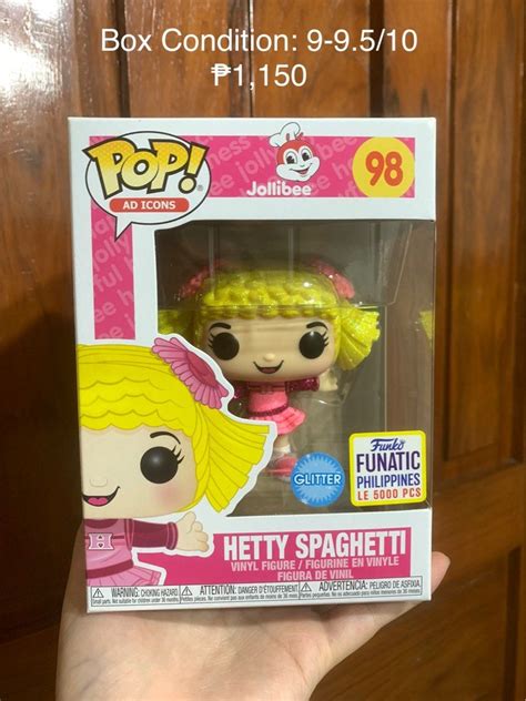 Hetty Spaghetti Le 5000 Funko Pop On Carousell