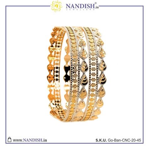 Cnc Gold Bangles Design Gold Jewelry Gold Bangles Gold Bangles For