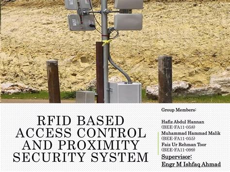 RFID Based Access Control And Proximity Security System PPTX
