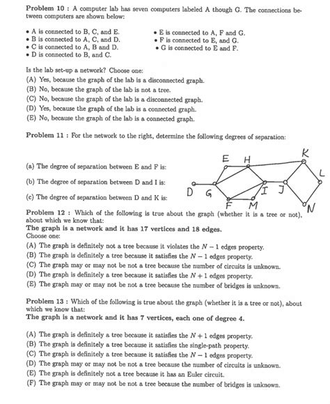 Solved Problem 10 A Computer Lab Has Seven Computers