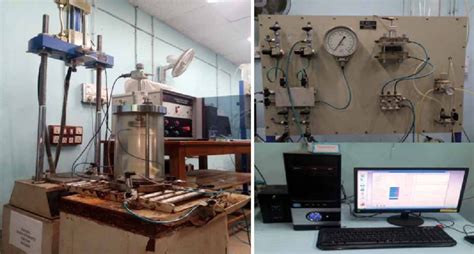 The Laboratory Cyclic Triaxial Test Setup Download Scientific Diagram