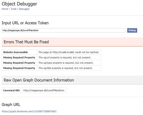 Html Facebook Object Debugger Says Website Is Inacessible But It Isnt Stack Overflow