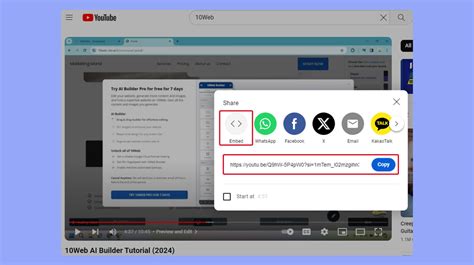 How To Embed A Youtube Video In Wordpress 10web