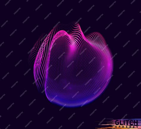 Free Vector Abstract Colorful Mesh On Dark Background
