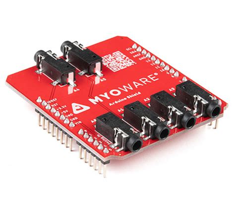 Myoware® 2 0 Link And Arduino Shields