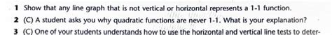 Solved 1 Show That Any Line Graph That Is Not Vertical Or Chegg Com