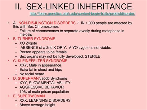 Sex Determination Worksheet Ppt Download