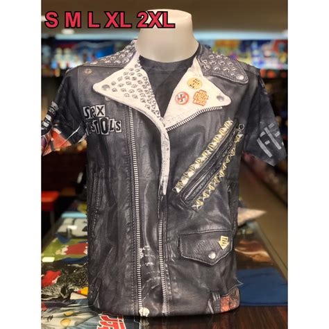 เสื้อวง Sex Pistol Ovp โอเวอร์ปริ้นท์ แขนสั้น ผ้าคอตตอนผสมโพลี พิมลาย