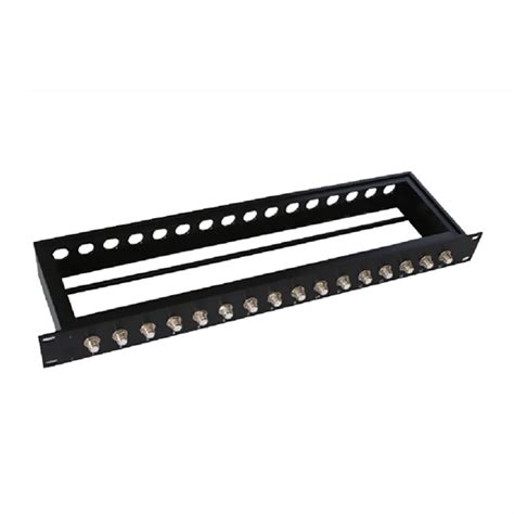 1u Bnc Connector 16 Port Patch Panel F Connector Catv Patch Panel China Catv Patch Panel And