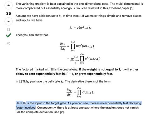 How Does Lstm Mitigate The Problem Of Vanishing Gradient Using Forget