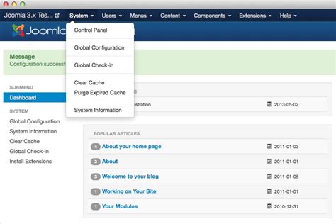 Joomla Administrator