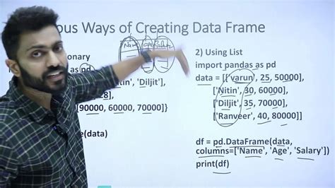 How To Create Data Frames In Pandas 🐼 Various Ways To Create Dataframe In Python 🐍