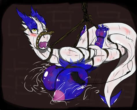 Rule 34 Ball Gag Big Breasts Blush Bondage Bound Breasts Female Gag