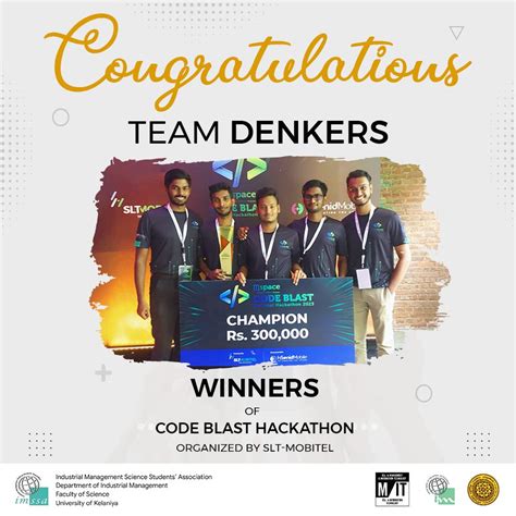 Pathum Lakruwan On Linkedin Great To Be A Part Of That Amazing Team