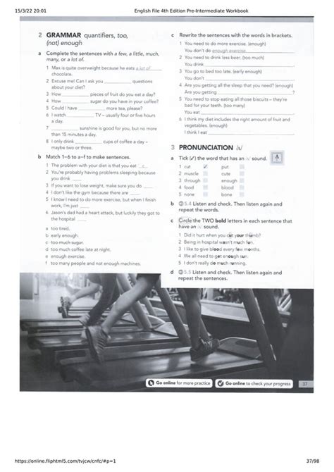 English File 4th Edition Pre Intermediate Workbook Pdf