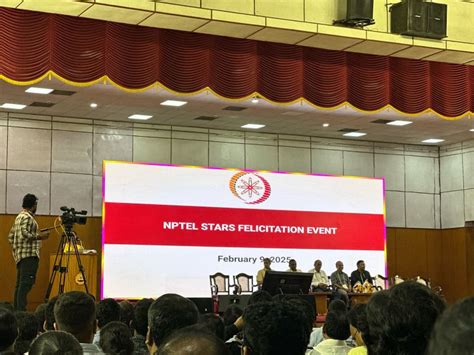 Nptel Spocworkshop Iitmadras Nptelstars Lifelonglearning Networking Shaik Nikhat Fathima