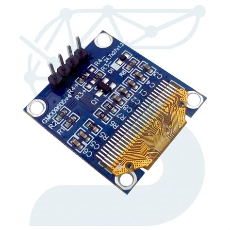 نمایشگر Oled سایز 0 96 اینچ با رابط I2c سینک تک