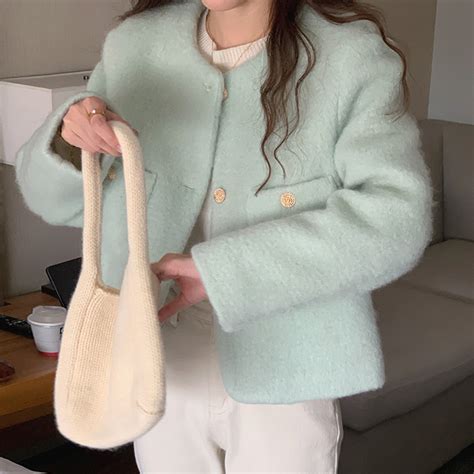 코코블랑 1천장돌파 라렌 헤어리자켓누빔안감