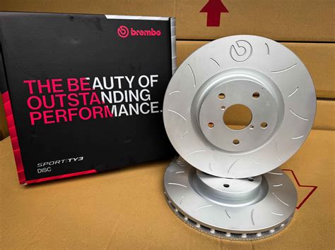 Brembo Sport Performance Brake Discs Pair Ty3 Toyota Gt86