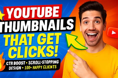 Design Click Worthy Youtube Thumbnails That Boost Views By Alithepassionat Fiverr